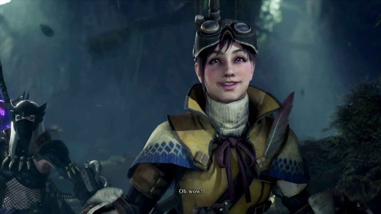 Monster Hunter World Iceborne all female armor cinematic intro master ...