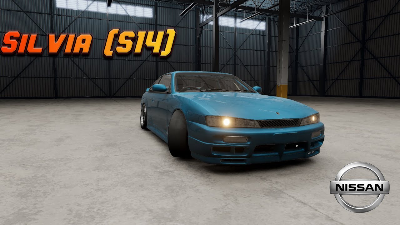 Nissan Silvia(S14)-BeamNG Drive(#1272)(Приватки #27) - YouTube