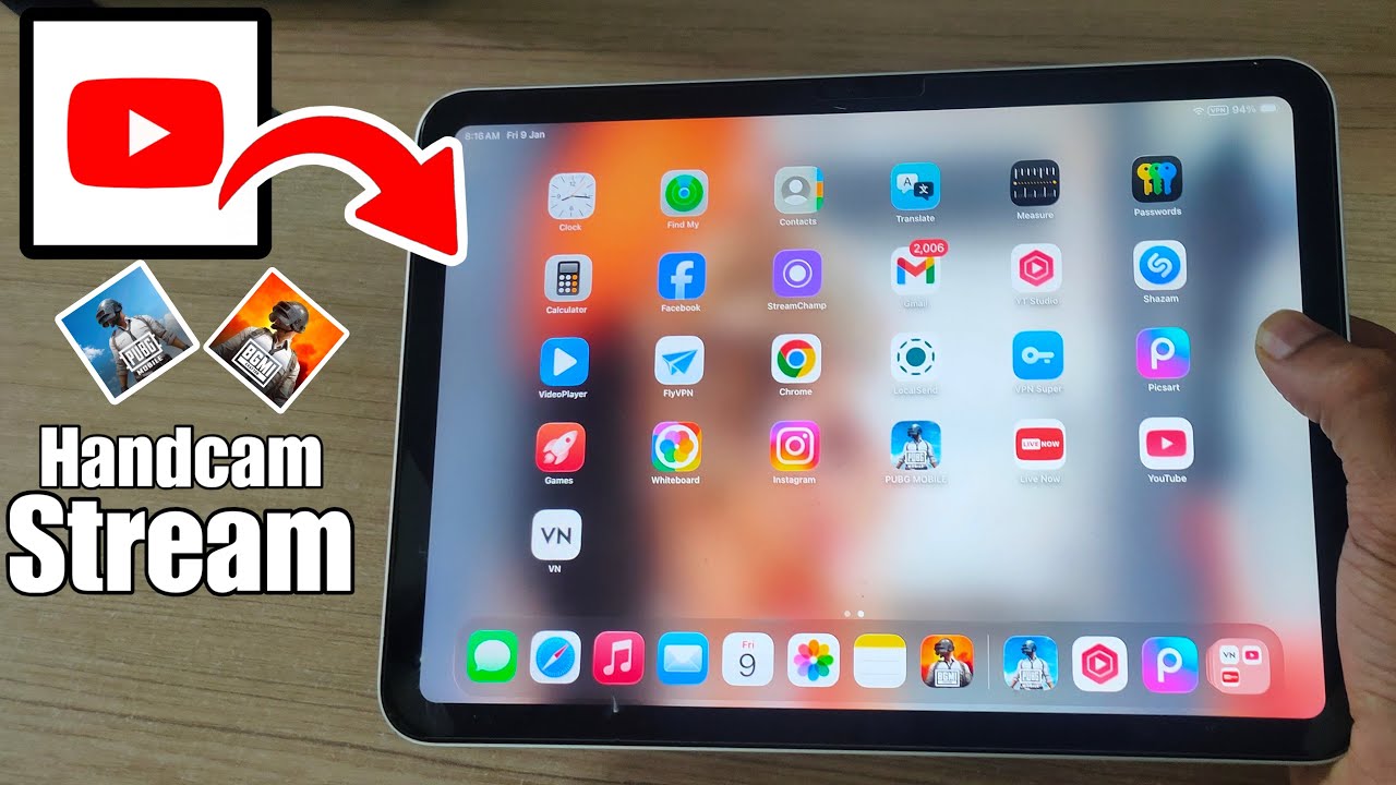 How to live stream in ipad with hamdcam tutorial and setup - Live ...