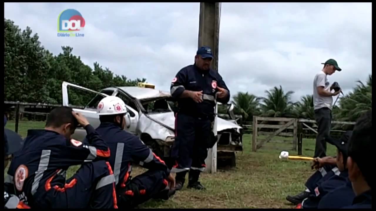 Socorristas do Samu recebem treinamento de resgate - YouTube
