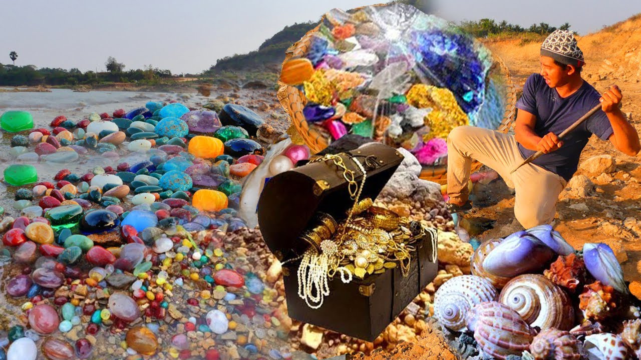 Top 10 treasures found in the world in 2023. Gold, diamonds, gems - YouTube