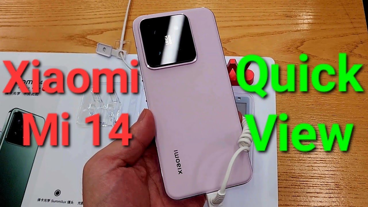 Xiaomi Mi 14 On Hand Quick View - YouTube