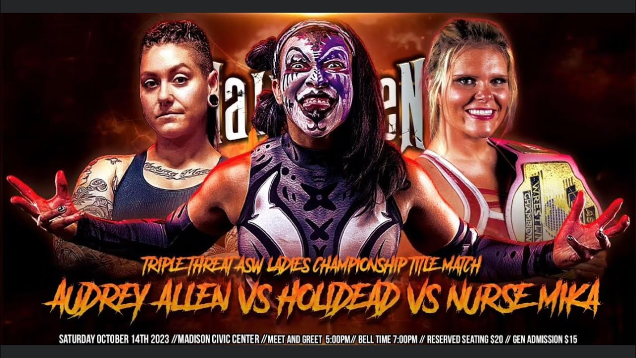 Audrey Allen vs Holidead vs Nurse Mika - YouTube