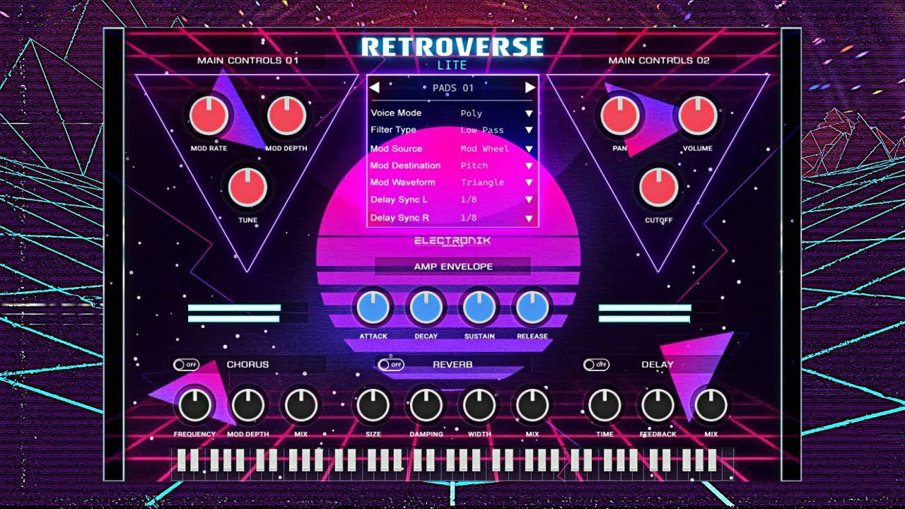 FREE VST PLUGIN (RETROVERSE LITE) - YouTube