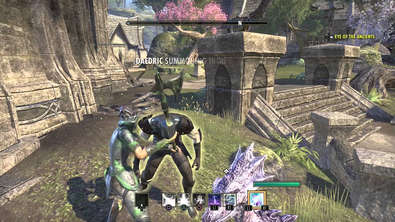 ESO Two Handed Iron Battle Axe - YouTube