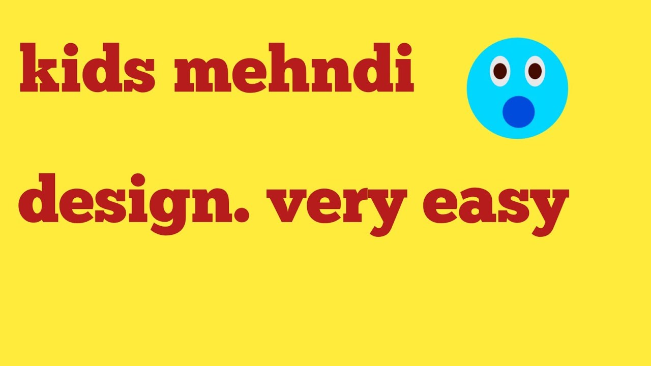 mehndi design for kids |how to draw peppa pig | kids cartoon mehndi ...