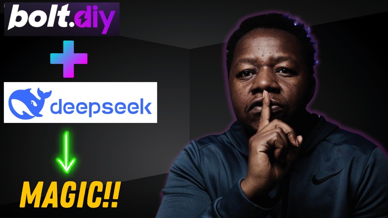 Build Anything with Deepseek V3 and Bolt. DIY - Build Web Apps FAST! - YouTube