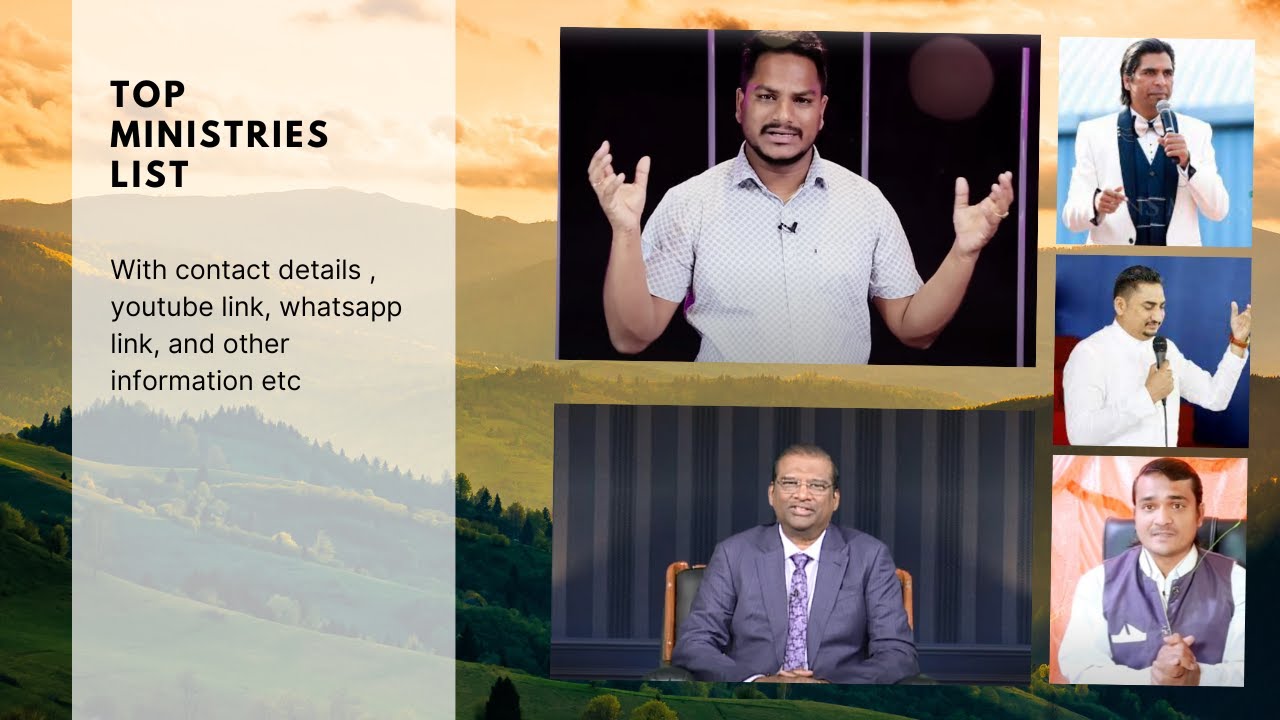 Top Ministries | Contact details | - YouTube