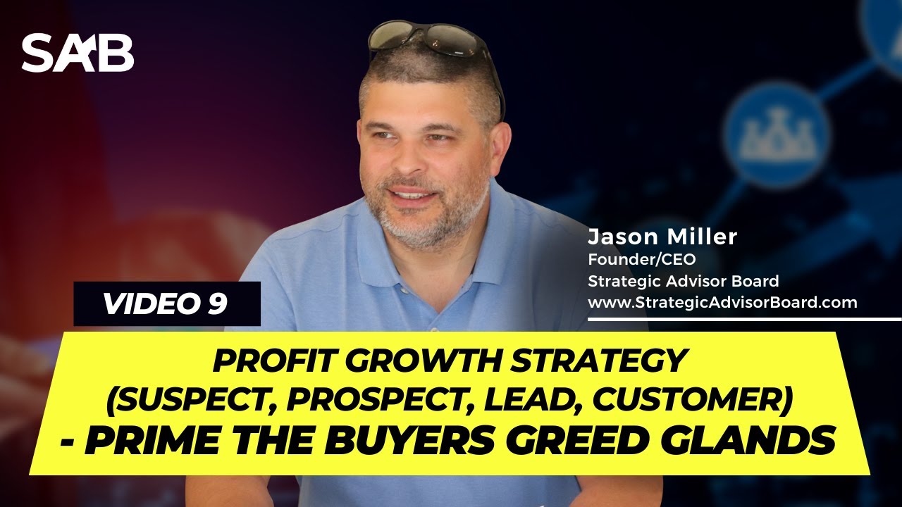 Profit Growth Strategy (Suspect, Prospect, Lead, Customer) - Prime The ...