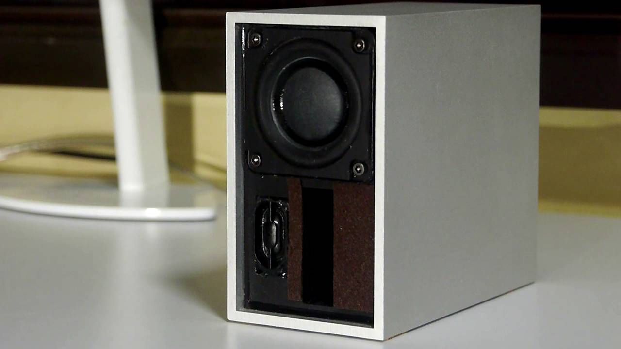[SPEAKER DIY] Ultra Mini Reference-1 UMR-1 TEST - YouTube