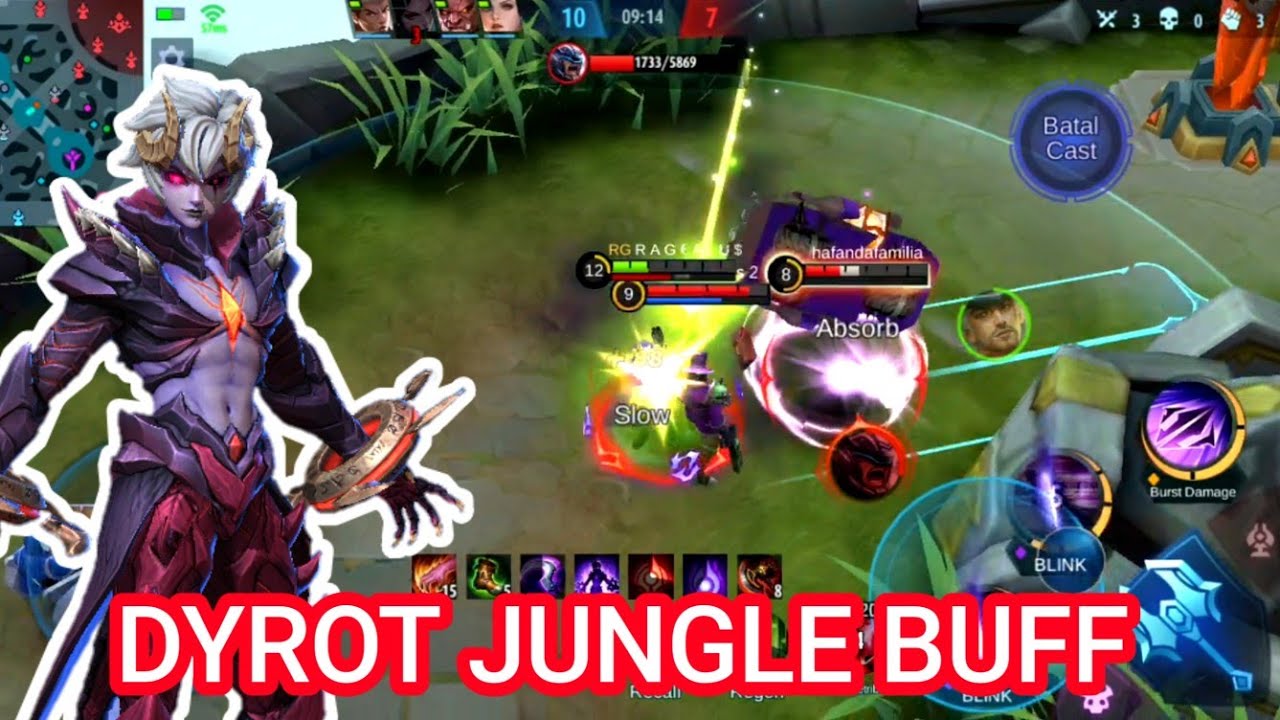 USER DYROTT !! Tutorial cara menggunakan hero dyrot jungle line - YouTube
