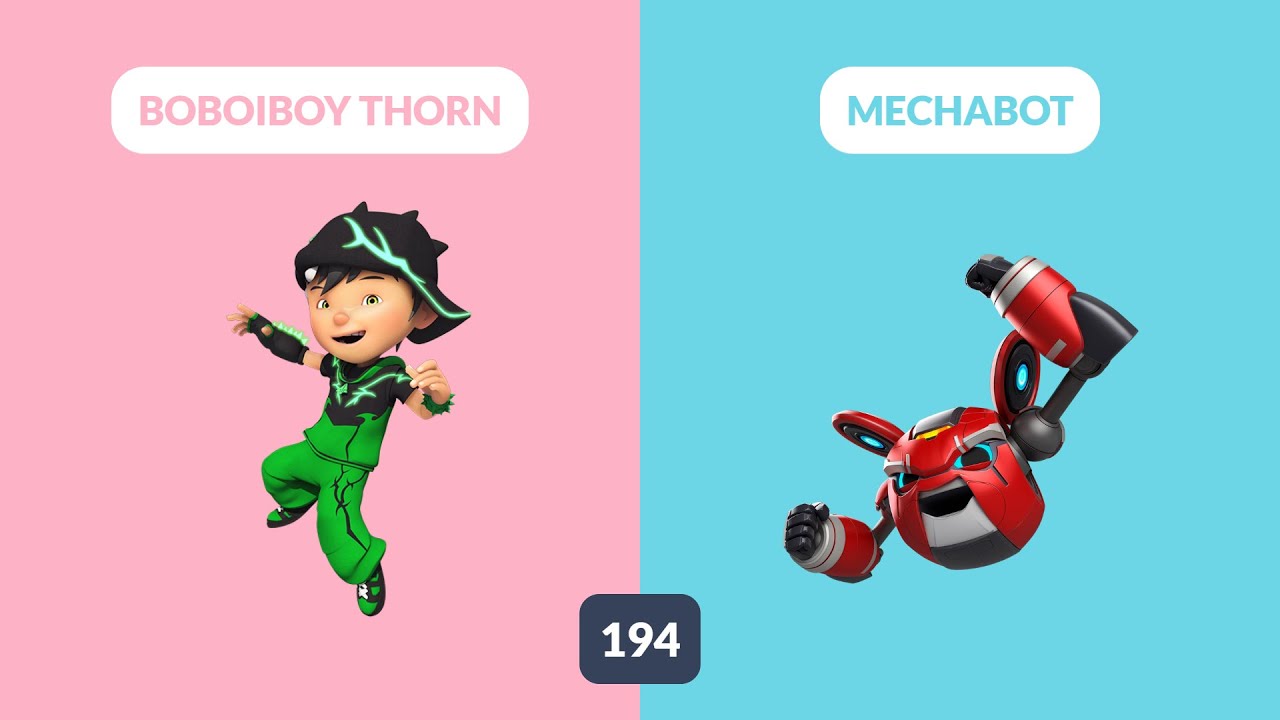 Kartu Boboiboy - Mari Bermain Bersama Boboiboy! BoBoiBoy Thorn ...
