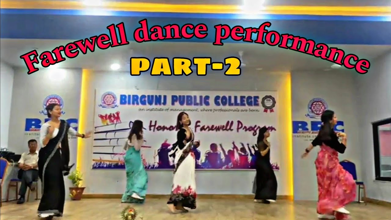 Farewell performance by juniors💜🎀 - YouTube