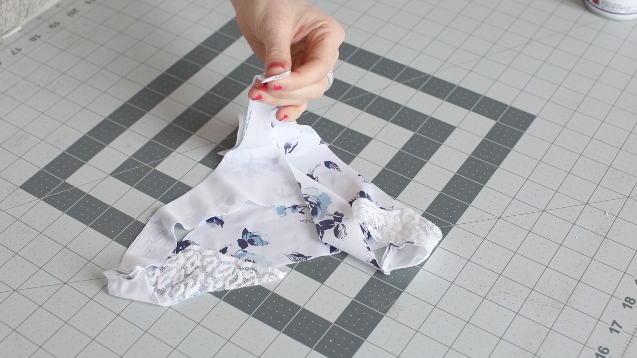 Undie Step 1: Clean Finish Crotch Lining - YouTube