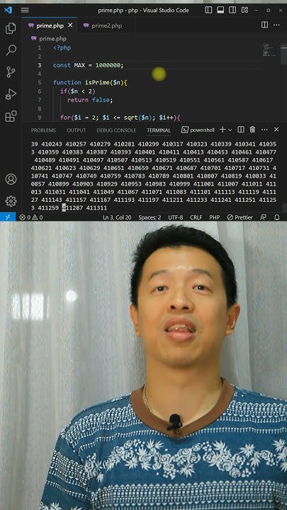 Optimasi #coding #skysen #programming #code #php #algorithm #backend #logic #prima - YouTube