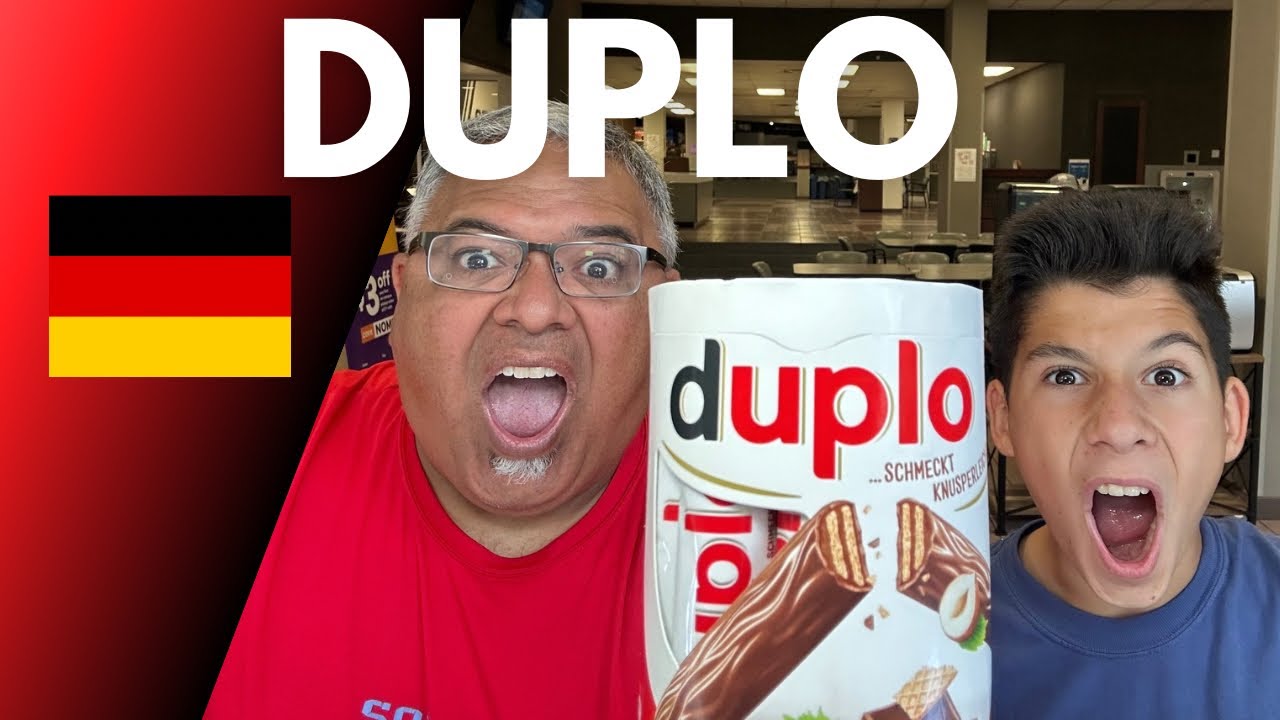 Americans Try German Duplo | 🇩🇪 Snack Review - YouTube