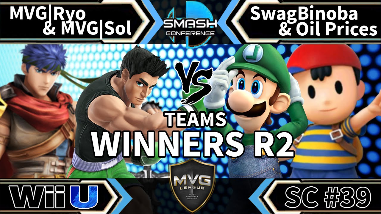 MVG|Ryo & MVG|Sol vs. SwagBinoba & Oil Prices - Teams SSB4 Winners R2 ...