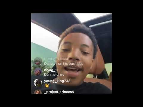 Imbadkidmykel on ig live
