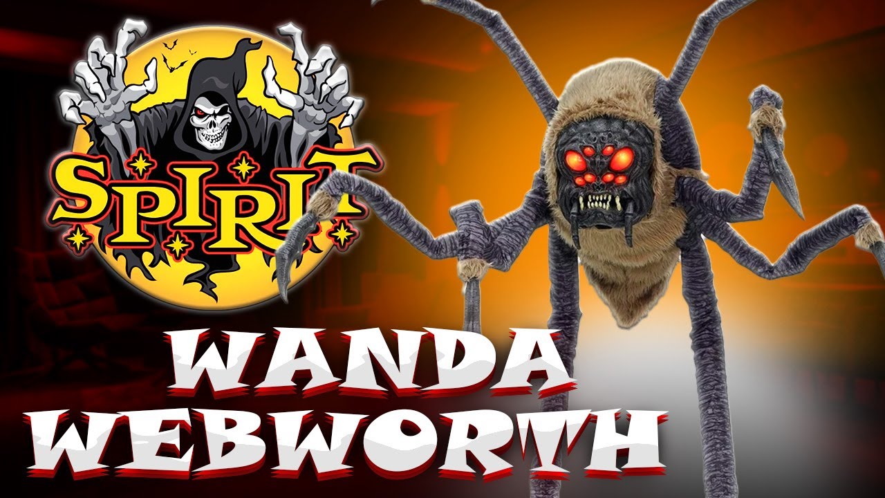Wanda Webworth Spirit Halloween 2024 - YouTube