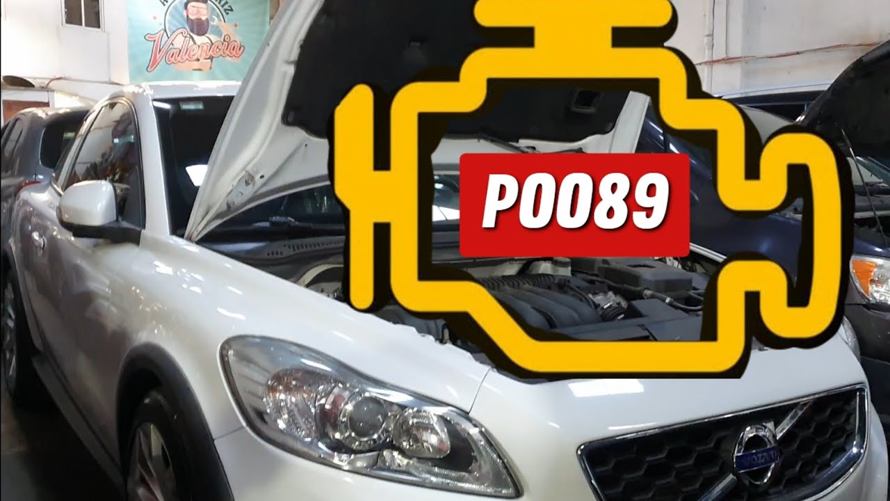 P0089 en volvo c30 2.4 , no tiene potencia!! - YouTube