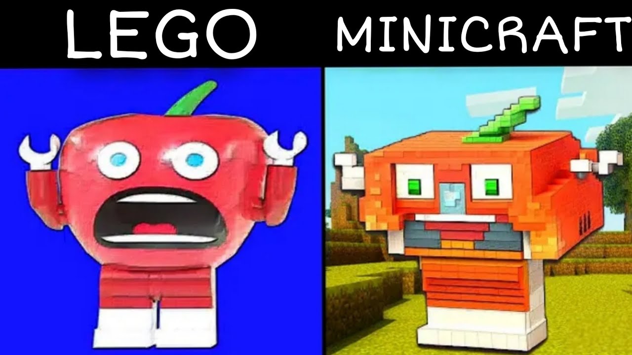 Pizza Tower Meme in LEGO but All Become Minecraft! - YouTube