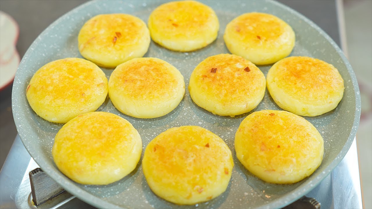 Easy Apple and Potato recipe ! Apple Potato Pancakes ! Delicious Potato ...