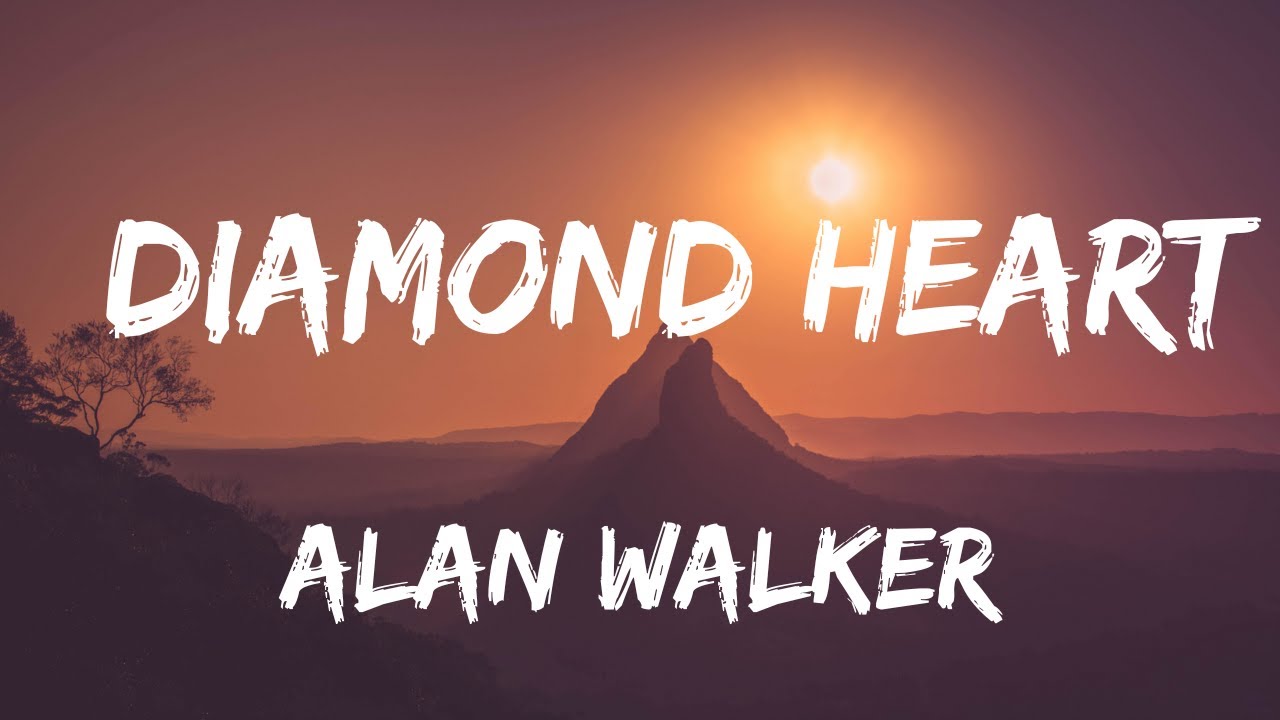 Alan Walker - Diamond Heart (Lyrics Video) - YouTube