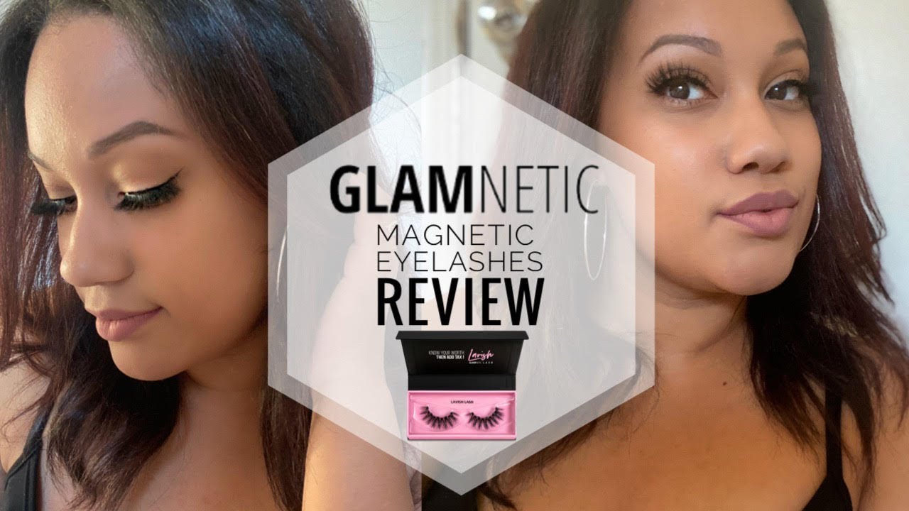 GLAMNETIC | HONEST MAGNETIC EYE LASHES REVIEW | ALL DAY WEAR TEST 2020 ...