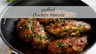 Stuffed Chicken Marsala