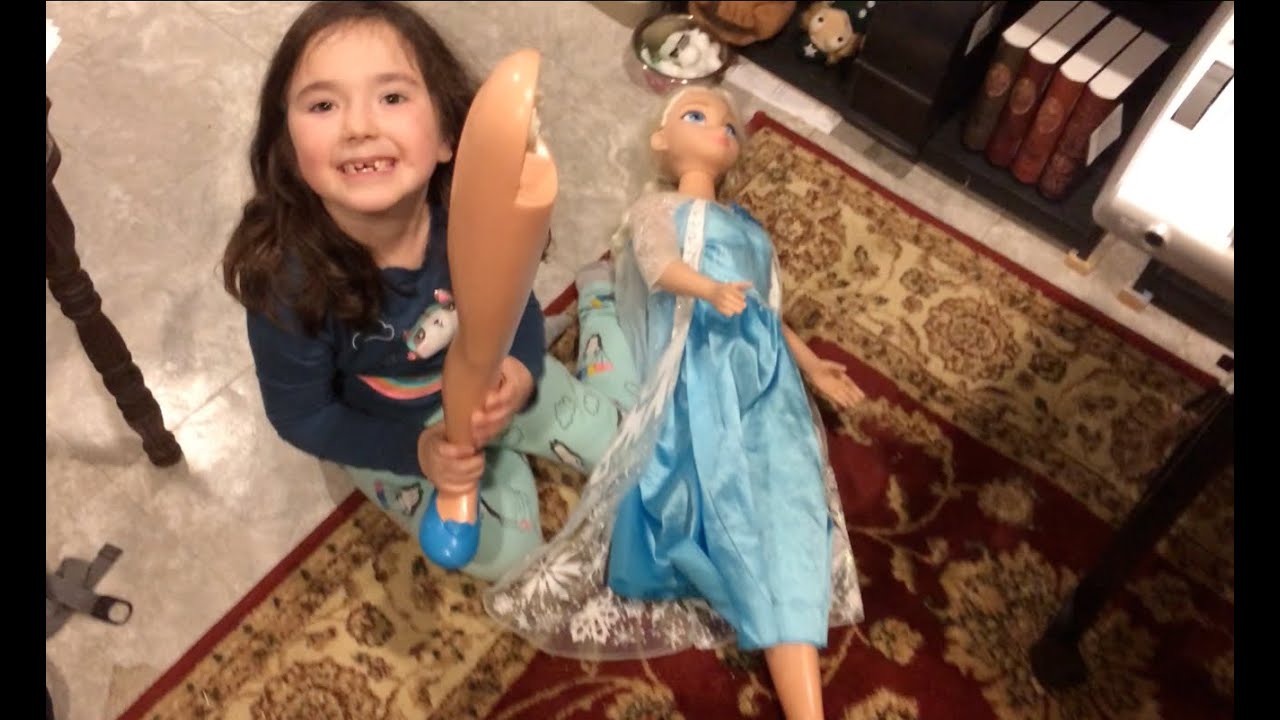 How To Quickly Fix Elsa Doll Broken Leg (long Version) - YouTube
