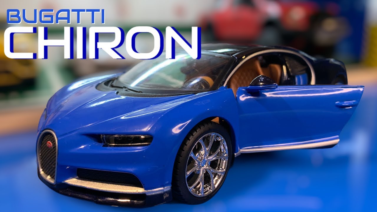 Bugatti Chiron Diecast Maisto Mini Metal Die Cast Bluetooth RC Remote