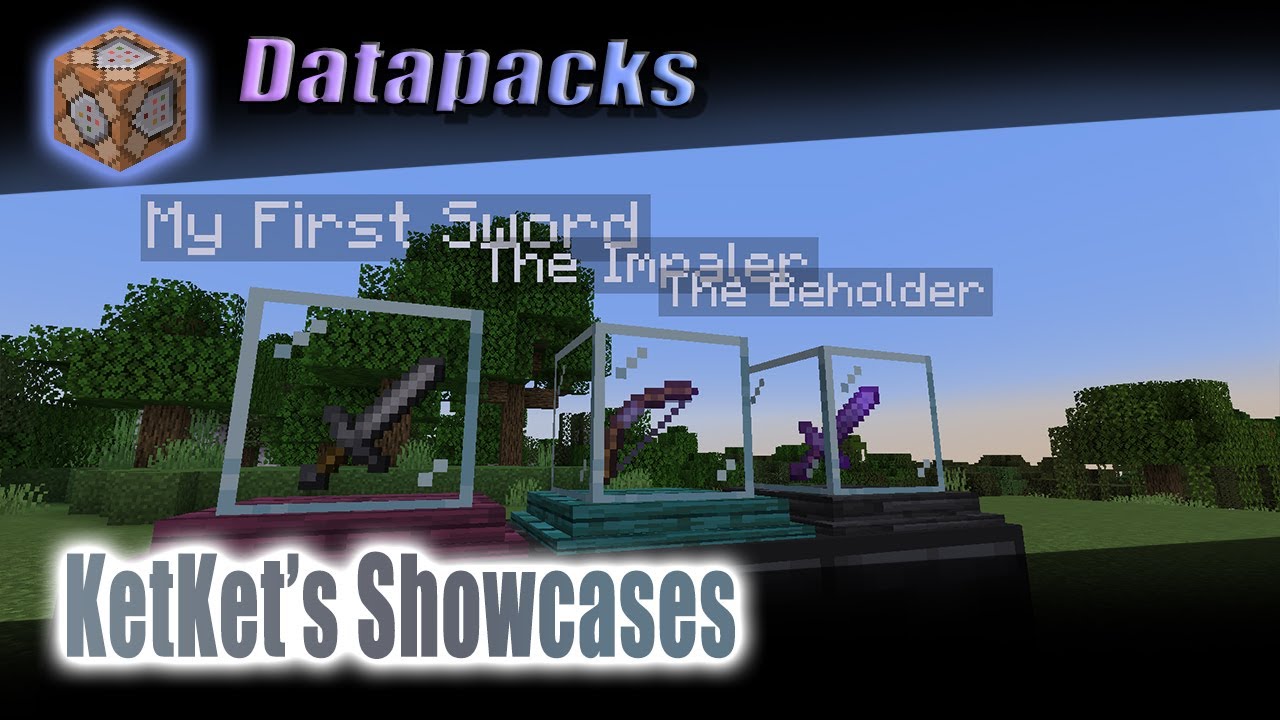 Display Cases in Minecraft Datapacks - YouTube