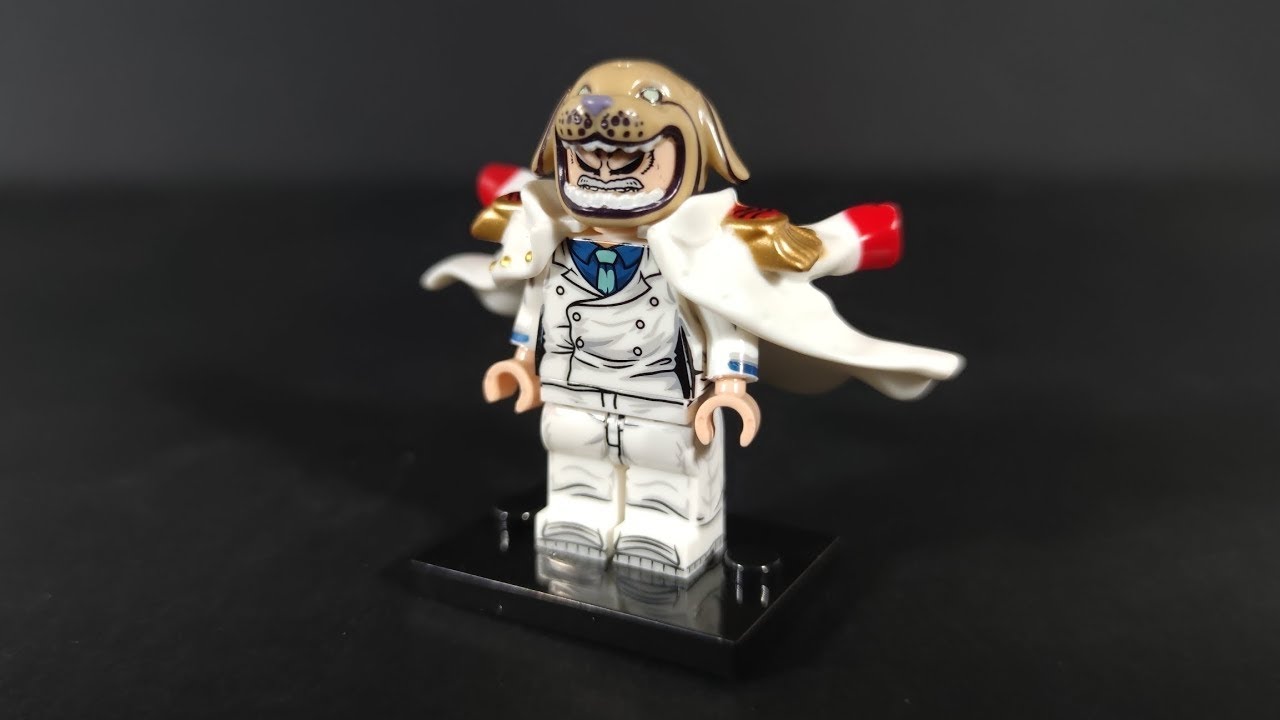 Custom Monkey D. Garp Minifigure – LEGO Style One Piece Toy! - YouTube