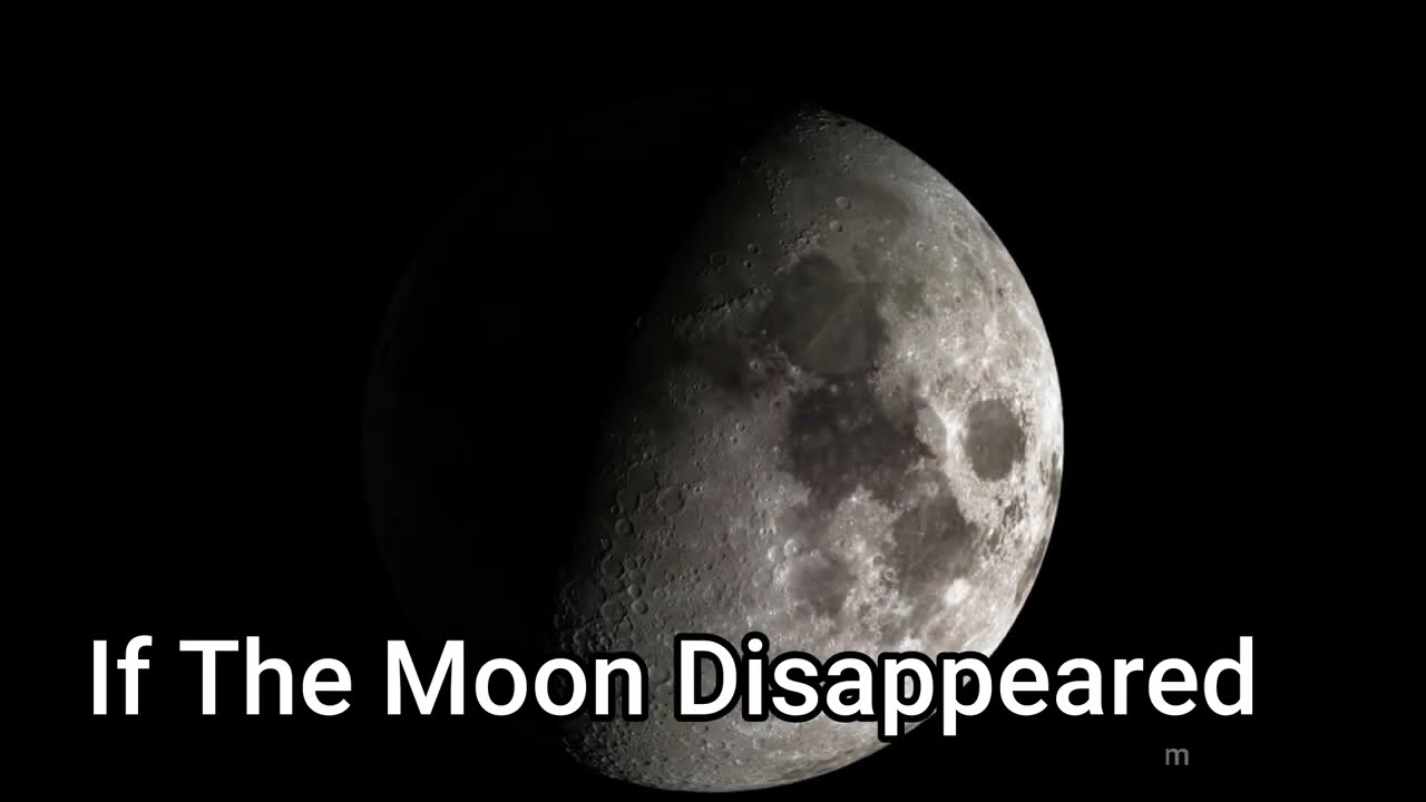 what would happen if moon disappeared 😱😰 - YouTube