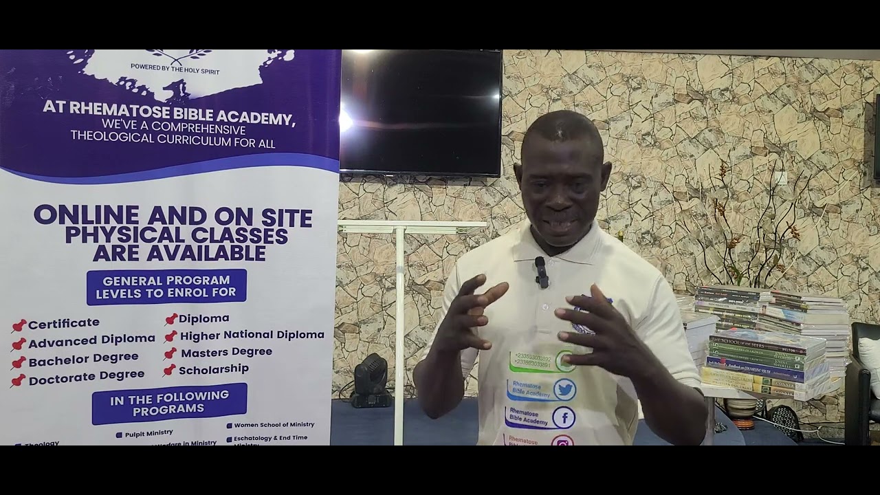 Pastor Richmond Tampuri from Bolgatanga shares his experience of RBA ...