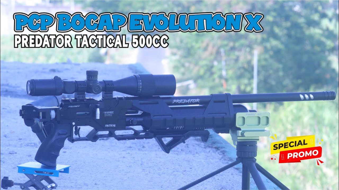 PCP BOCAP PREDATOR 500CC TACTICAL POPOR LIPAT EVOLUTION X PROMO PCP ...