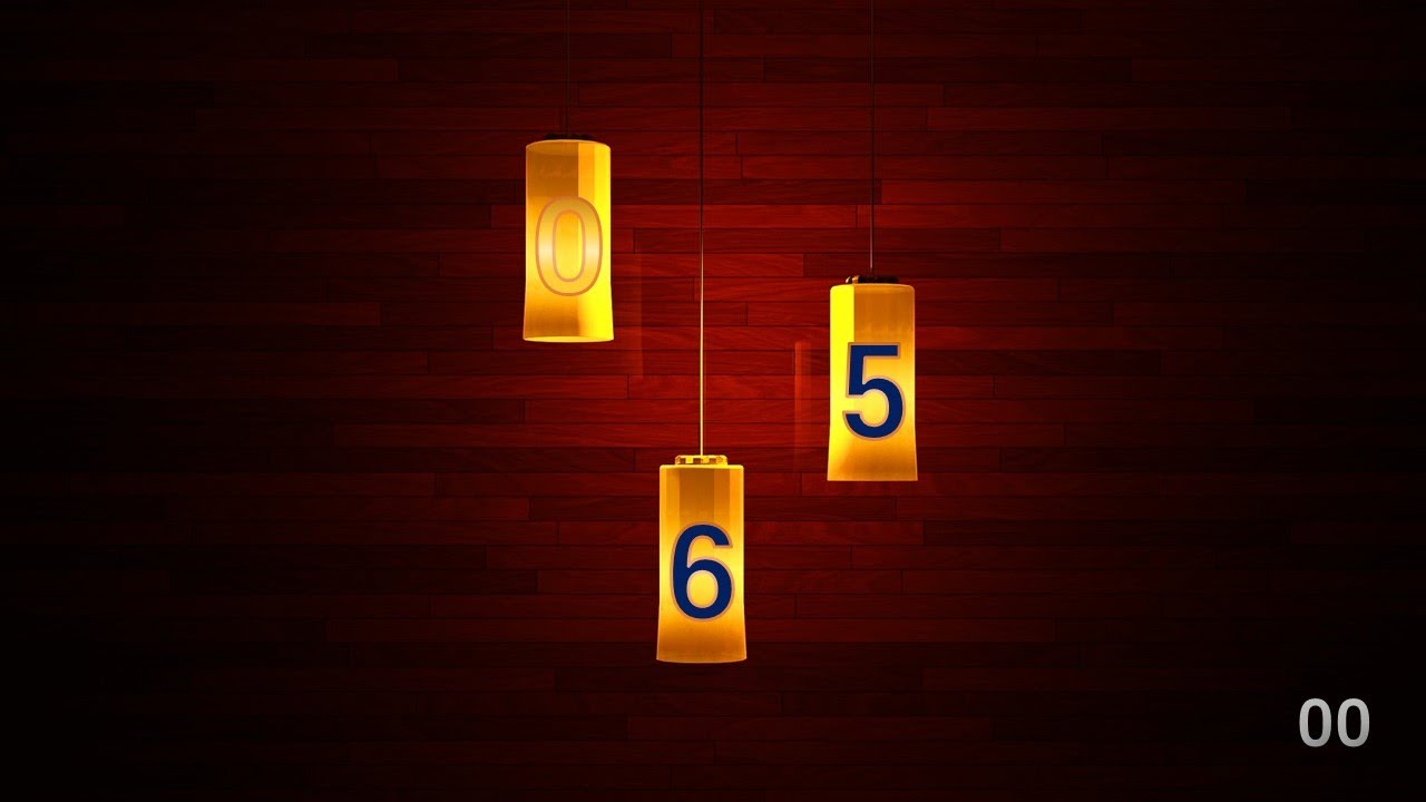 65 Minute Timer - Lamp - YouTube