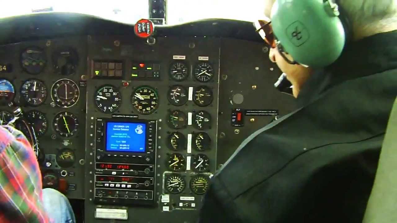 Conair Firecat Startup from inside the cockpit - YouTube