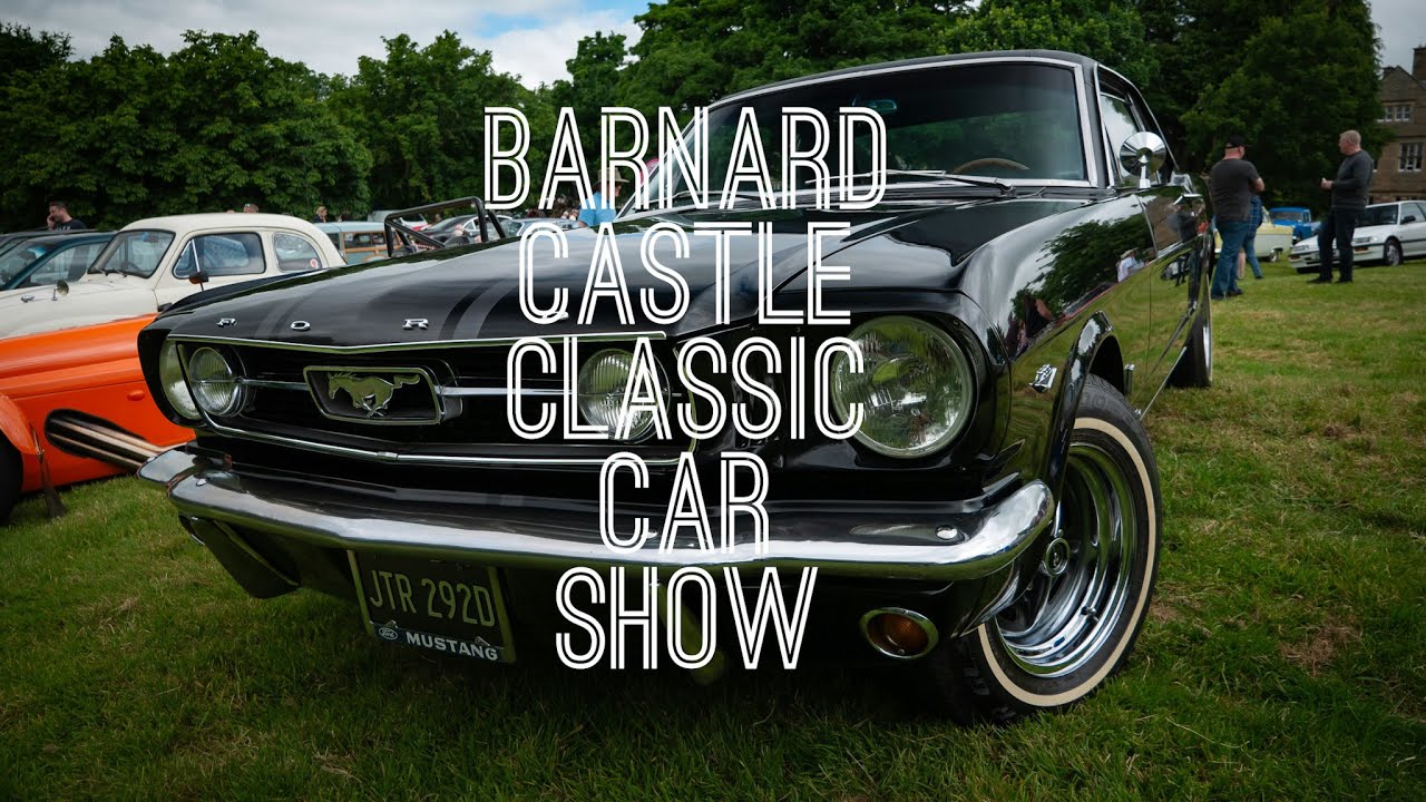 Barnard Castle classic car show - YouTube