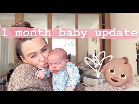 1 MONTH BABY UPDATE | TEEN MUM - YouTube