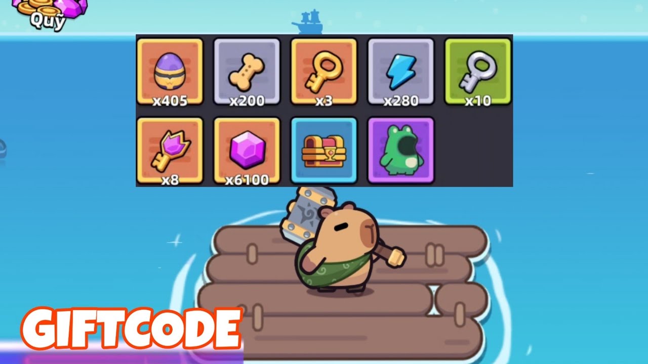 Capybara Go! Giftcode & How to redeem code Capybara Go - YouTube
