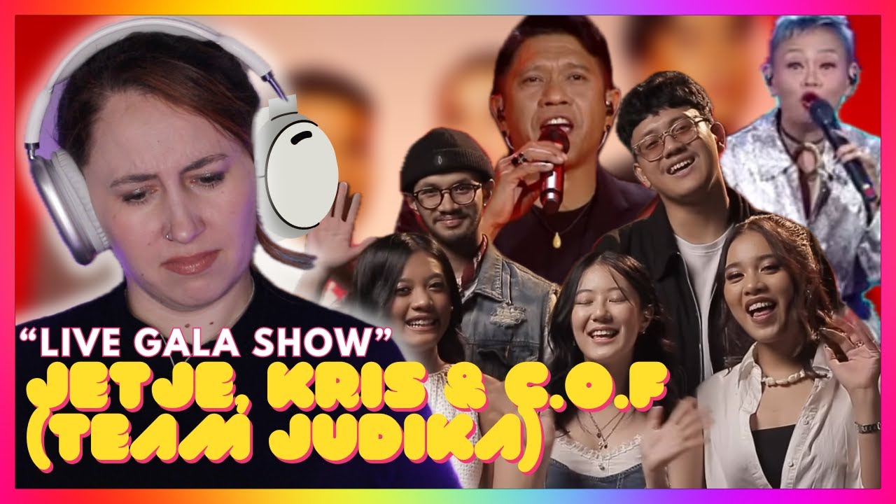 Jetje, Kris & Circle Of Fifth (Team Judika) "Gala Live Show" | X Factor ...