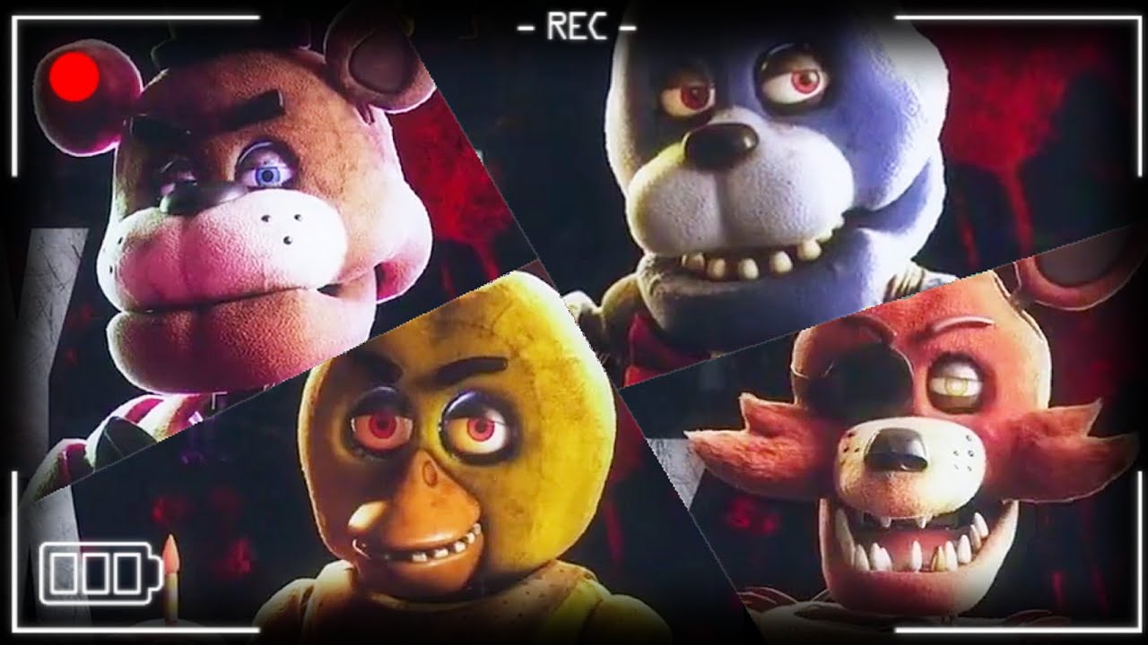 Conheçam os Animatronics !!! Five Nights at Freddy's : O Pesadelo sem ...