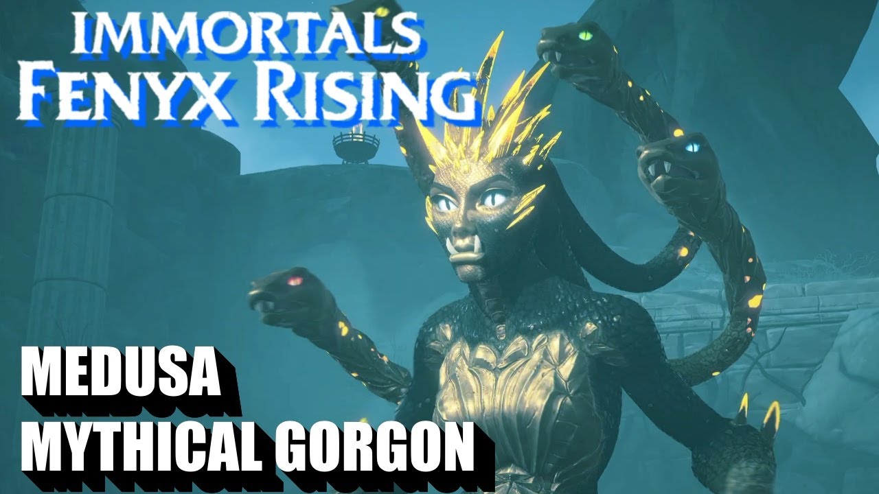 Immortals Fenyx Rising – Medusa Mythical Gorgon Boss Fight - YouTube