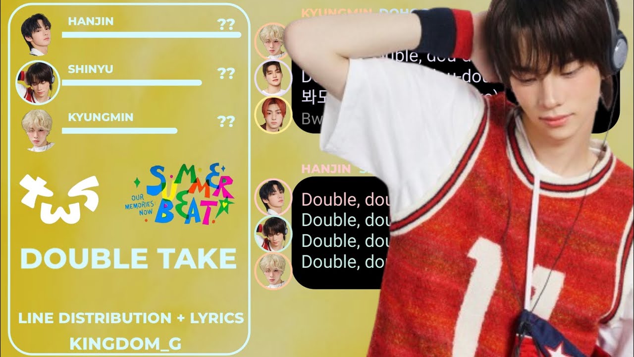 [TWS] - Double Take《 Line Distribution + Lyrics 》 - YouTube