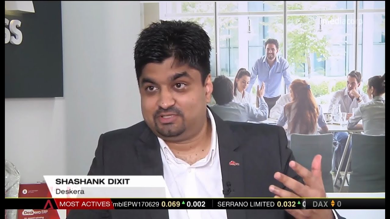 Channel News Asia - Interview with Shashank Dixit, CEO of Deskera (Coffee With The Boss) - YouTube