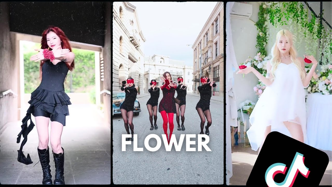 🌸 Jisoo's Flower Dance Challenge: Ultimate TikTok Compilation 🌸 - YouTube