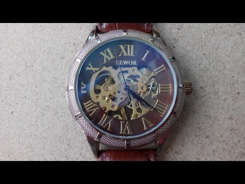 Китайские наручные мужские часы с Алиэкспресс. - YouTube