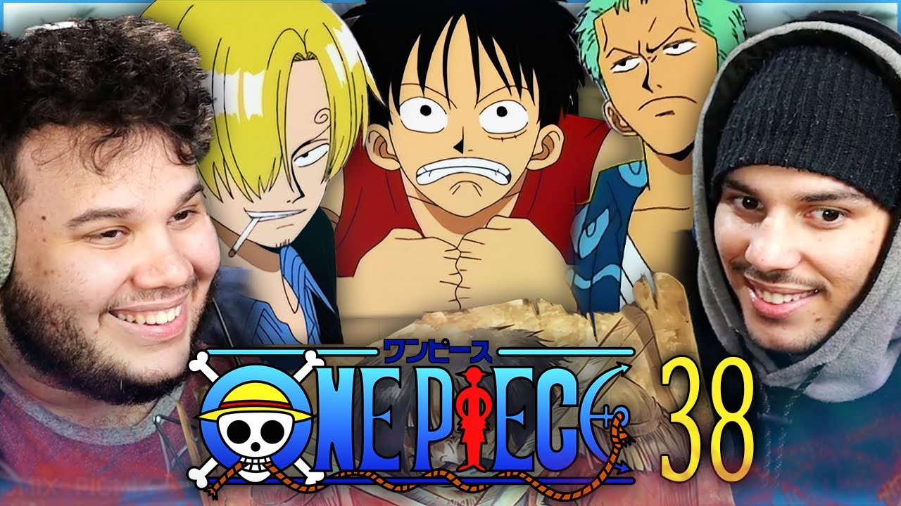 One Piece Episode 38 REACTION | Straw Hat Pirates ARRIVE ! - YouTube