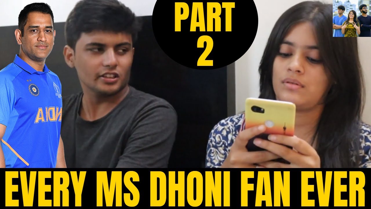 Every Ms Dhoni Fan Ever 2 - Chennai Super Kings - IPL - YouTube